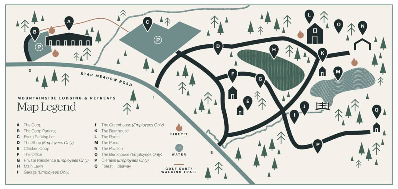 Book Your Retreat In Our Luxury Lodging | Group Events | Mountainside